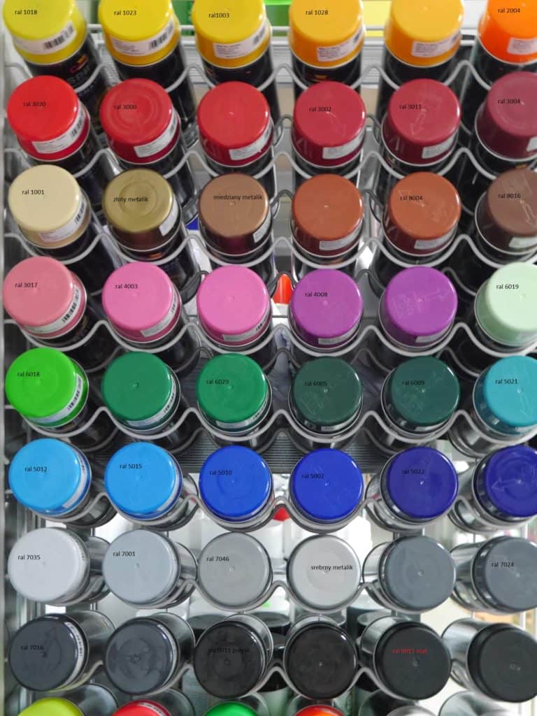 Champion Spray kolor 400ml cały wzornik RAL emalia | TopKolor